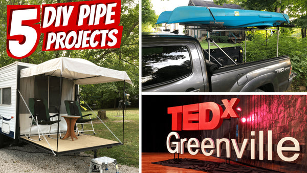 5 Creative DIY Projects Built With Conduit - Maker Pipe Monday - 013
