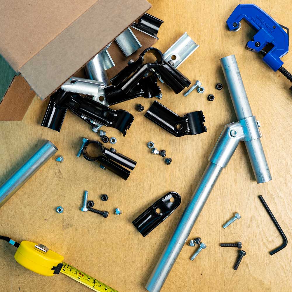 Structural Pipe Connector Kits | DIY Pipe Projects | Maker Pipe