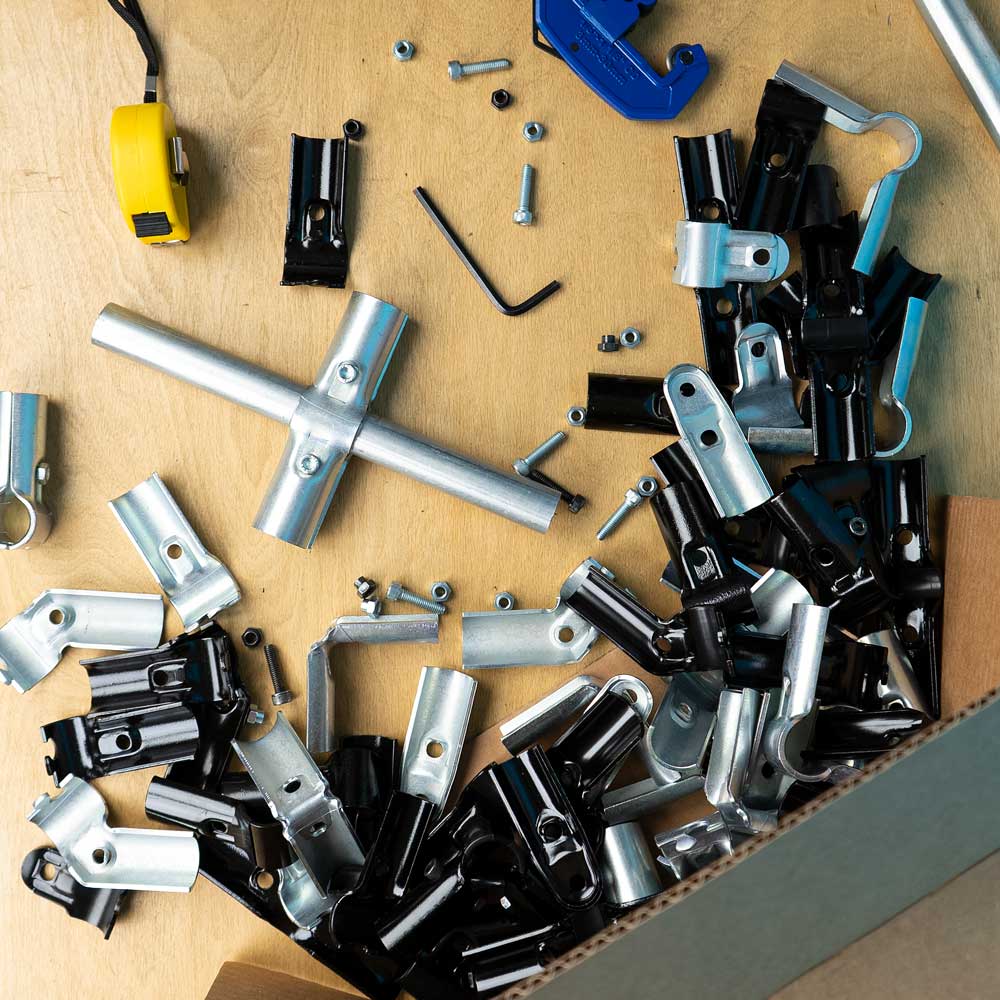 Structural Pipe Connector Kits | DIY Pipe Projects | Maker Pipe